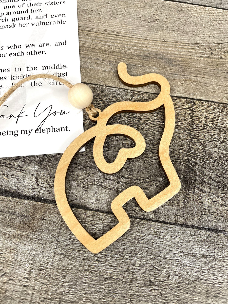 Elephant Christmas Ornament – Gypsy Finns