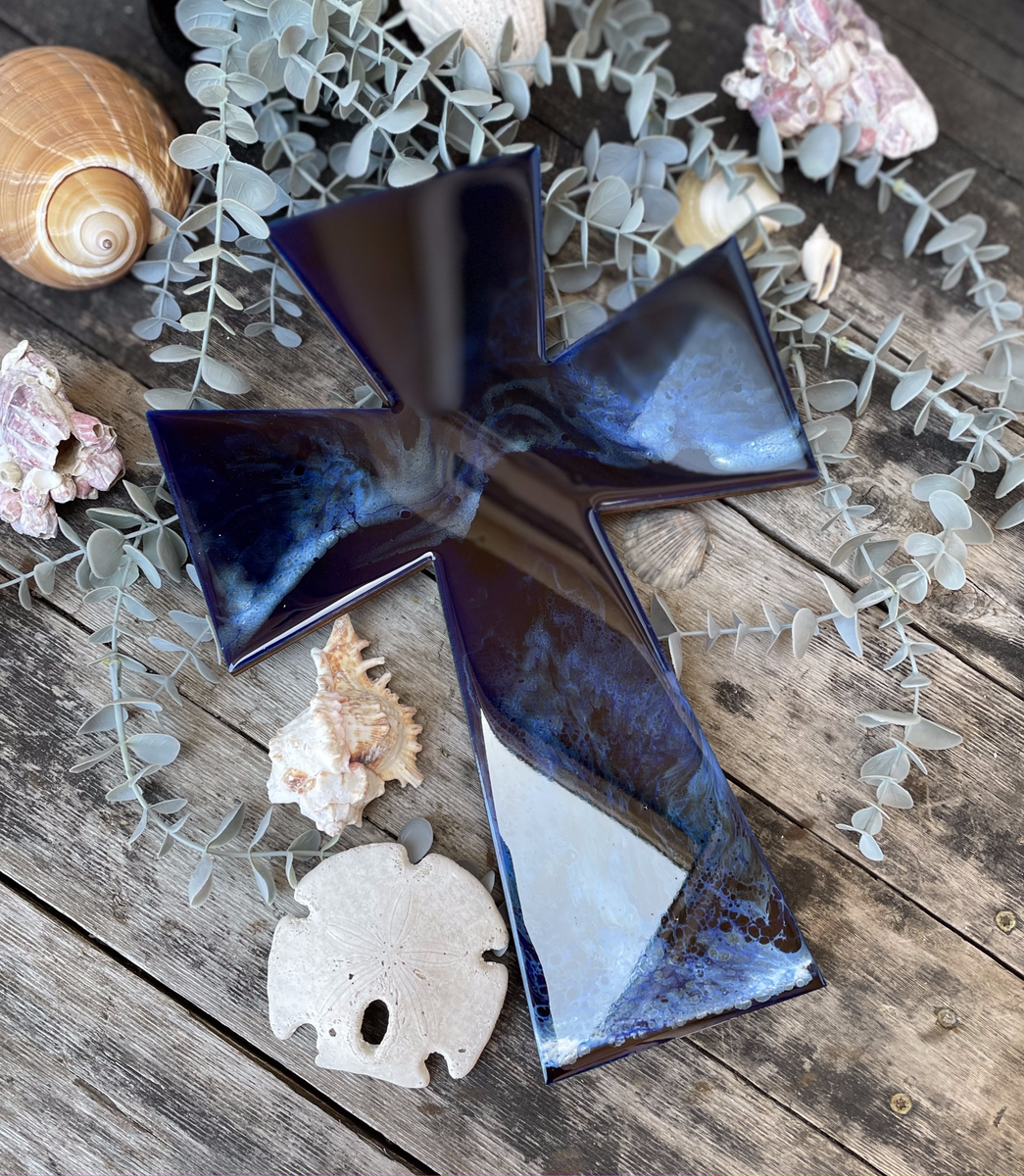 Resin Cross – Gypsy Finns