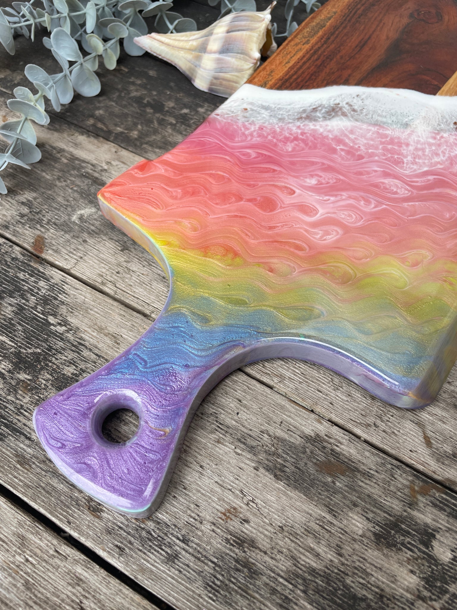 Rainbow Cutting Board – Gypsy Finns