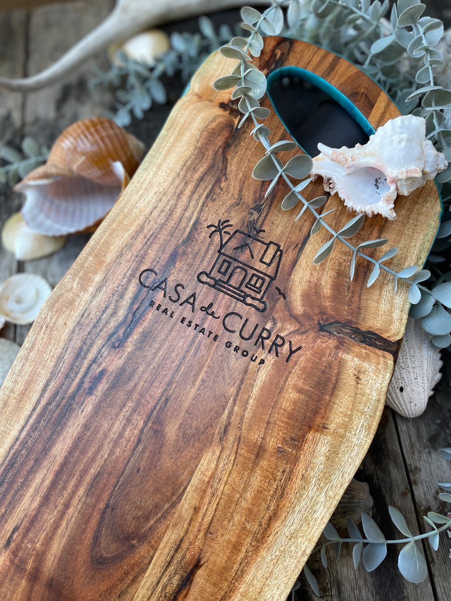 Live Edge Acacia Wood Board – Gypsy Finns