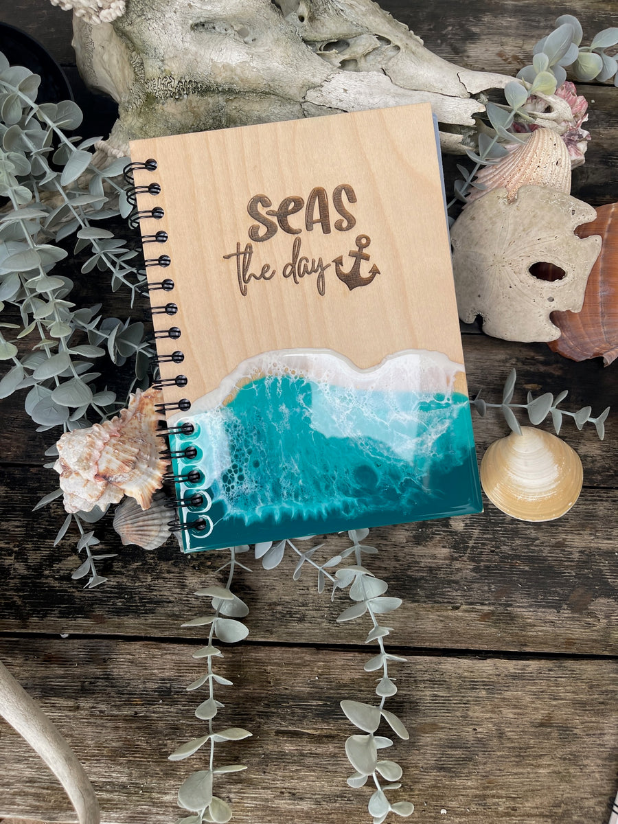 Refillable 70 Sheet, Resin Beach, A5 Notebook – Gypsy Finns