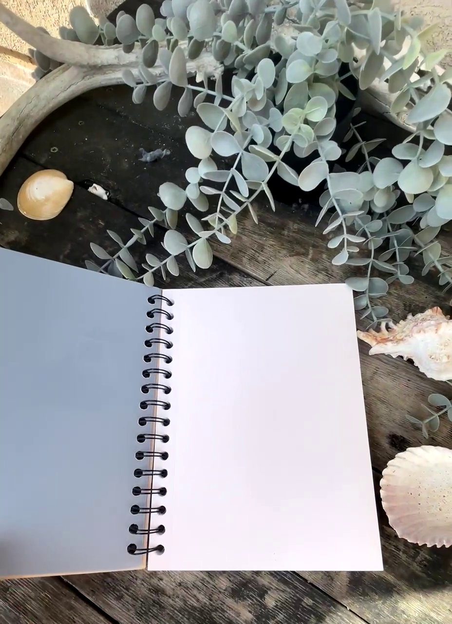 Refillable 70 Sheet, Resin Beach, A5 Notebook – Gypsy Finns
